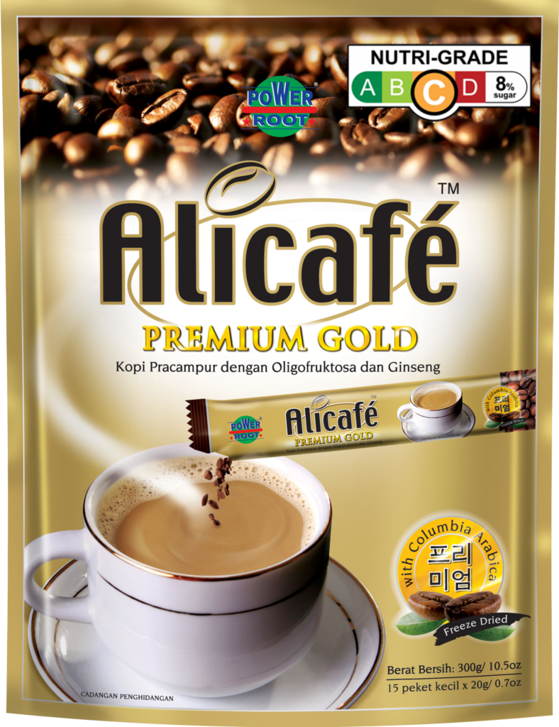 Alicafé Premium Gold 20g x 15s - Li An Foodstuff Pte Ltd