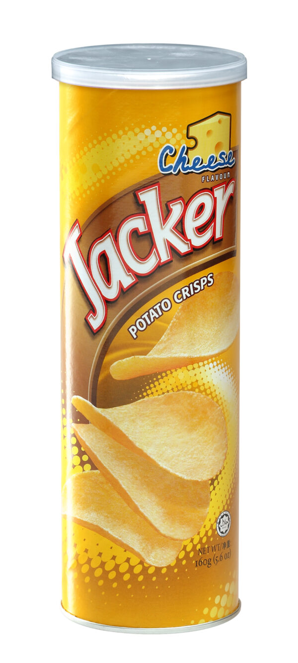 Jacker Potato Crisps - Cheese Flavour 160g - Li An Foodstuff Pte Ltd
