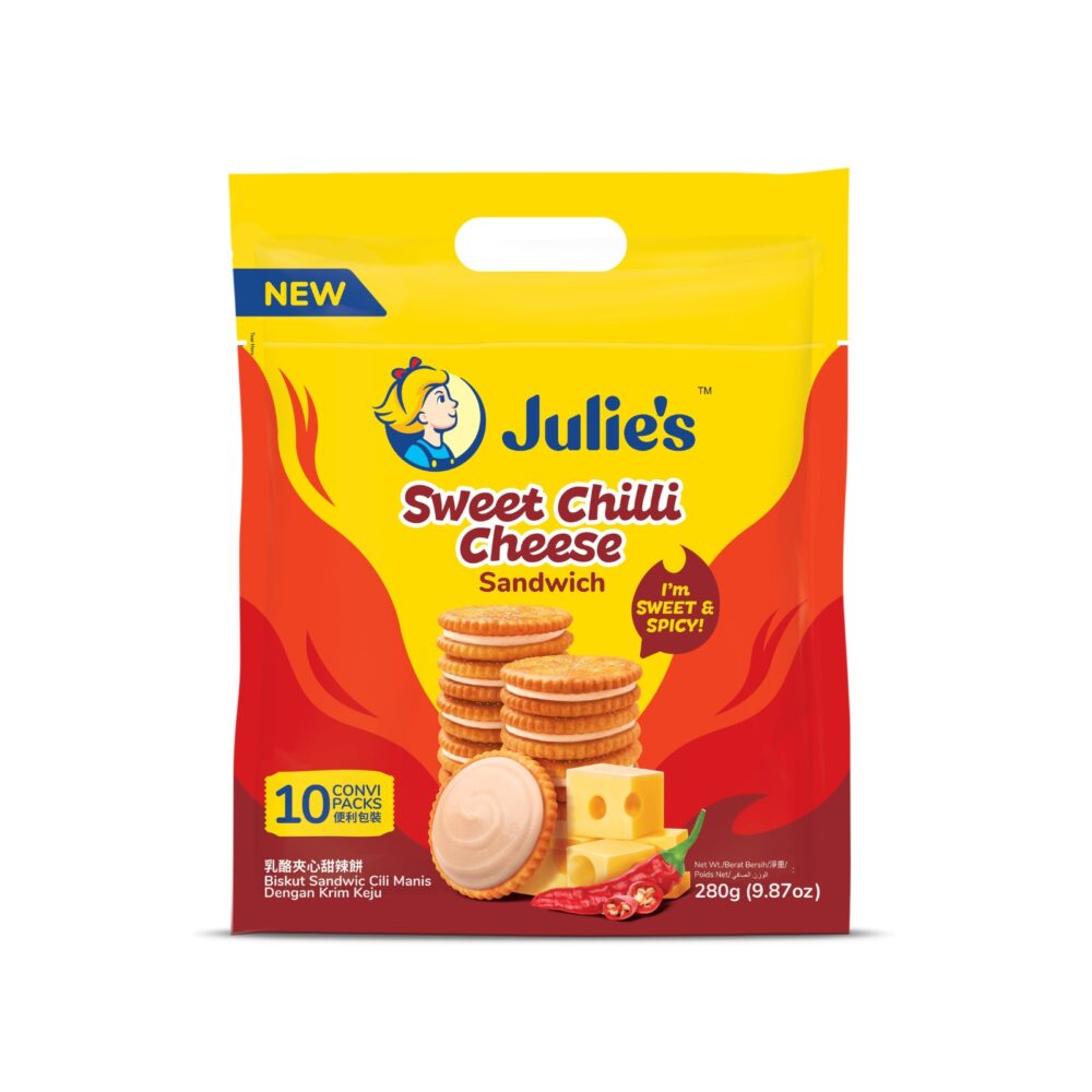 Julie's Sweet Chilli Cheese Sandwich 280g - Li An Foodstuff Pte Ltd