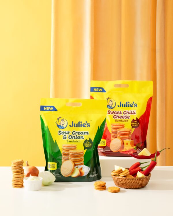 Julie's Sweet Chilli Cheese Sandwich 280g - Li An Foodstuff Pte Ltd